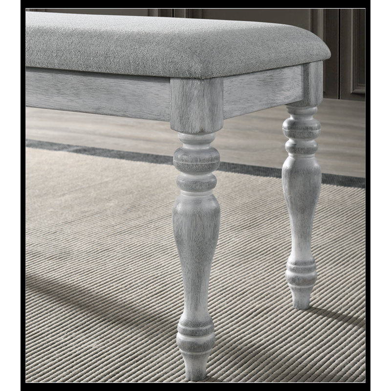 Ophelia & Co. Lilibeth Polyester Upholstered Bench | Wayfair