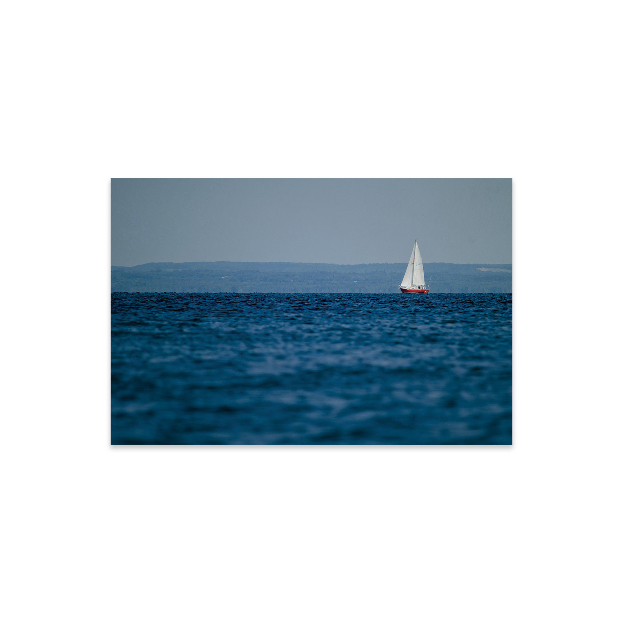 Breakwater Bay Obermeyer Blue Lake III by Elizabeth Urquhart | Wayfair