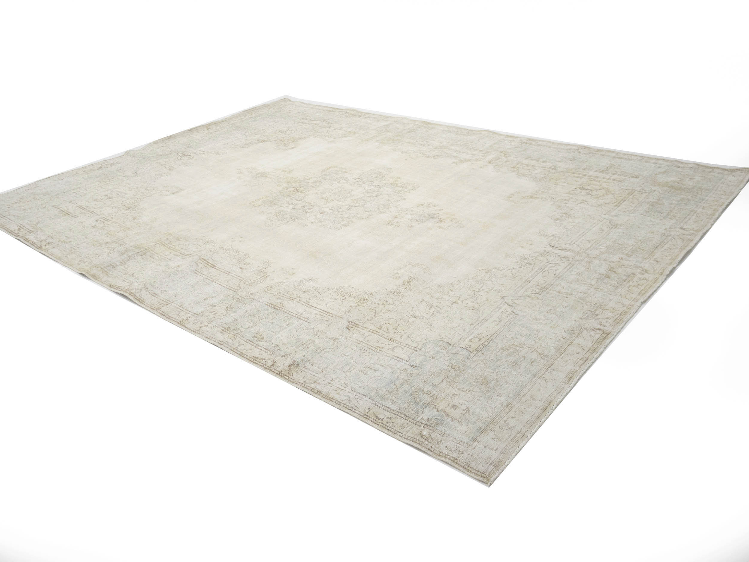 ADMINRUGS Muted Beige Traditional 10X13 Oriental Area Rug | Perigold