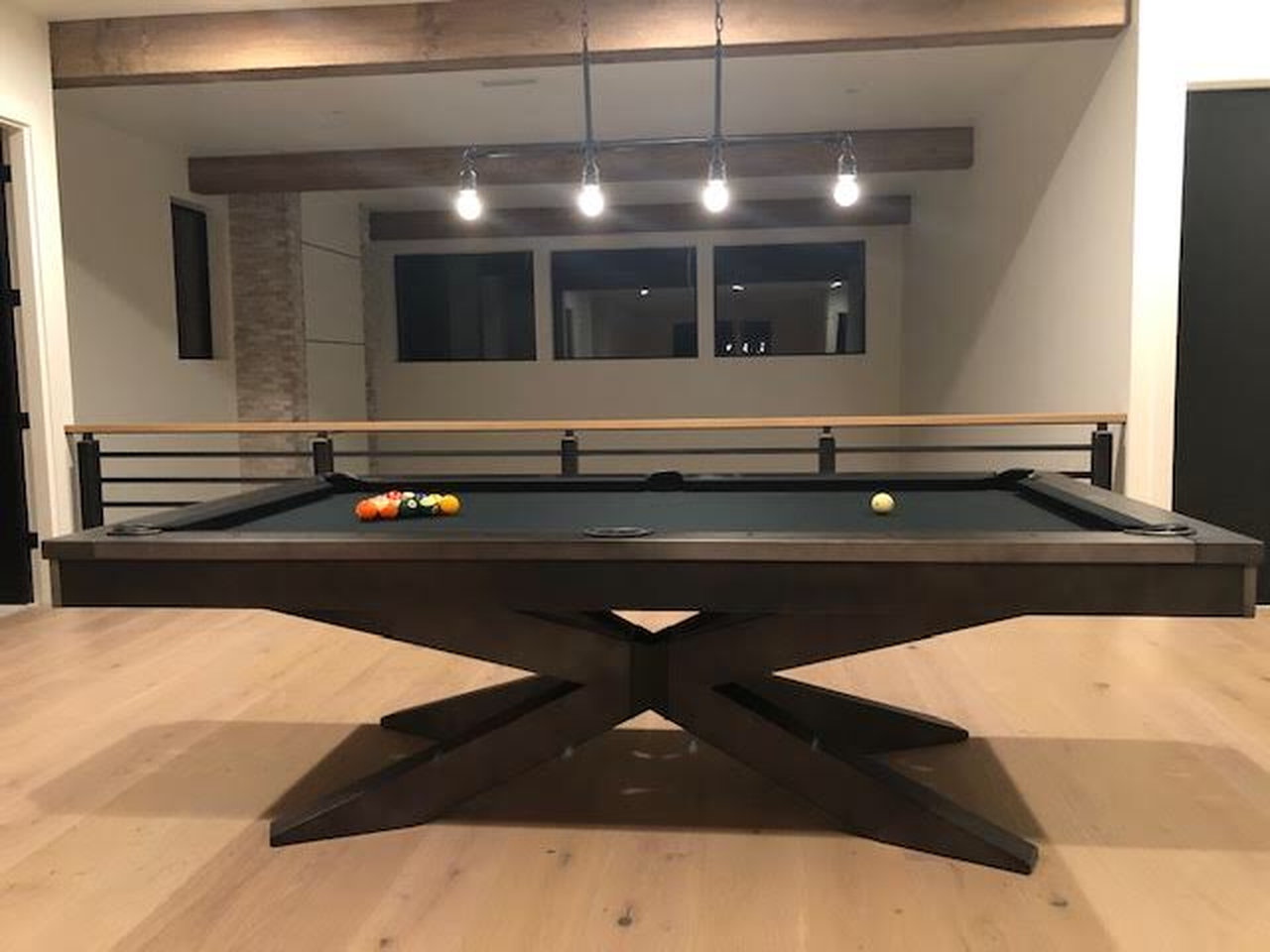 Plank & Hide Felix 8' Slate Pool Table With Professional Installation ...