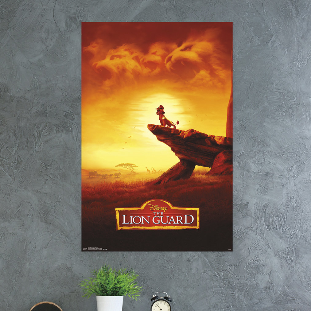 Trends International The Lion Guard - Pride Rock Paper Print | Wayfair