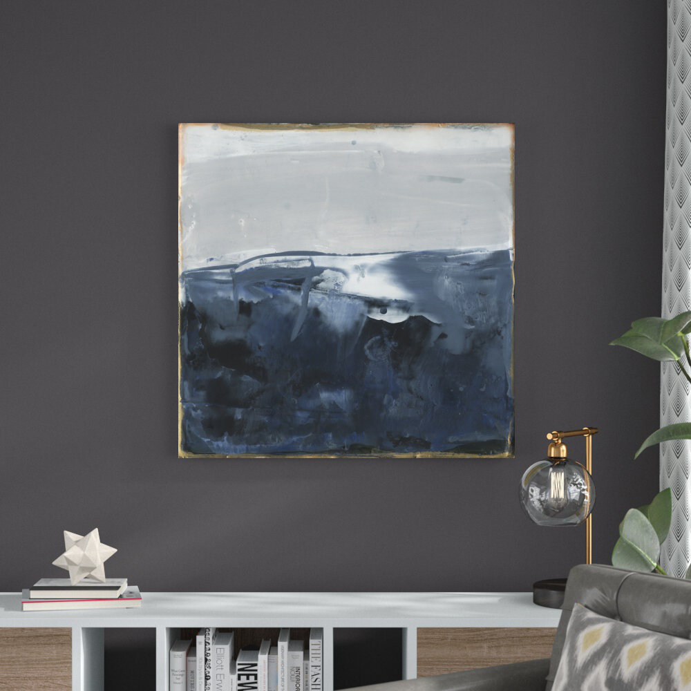 Wrought Studio™ Smirr I by Sue Jachimiec - Wrapped Canvas Print | Wayfair