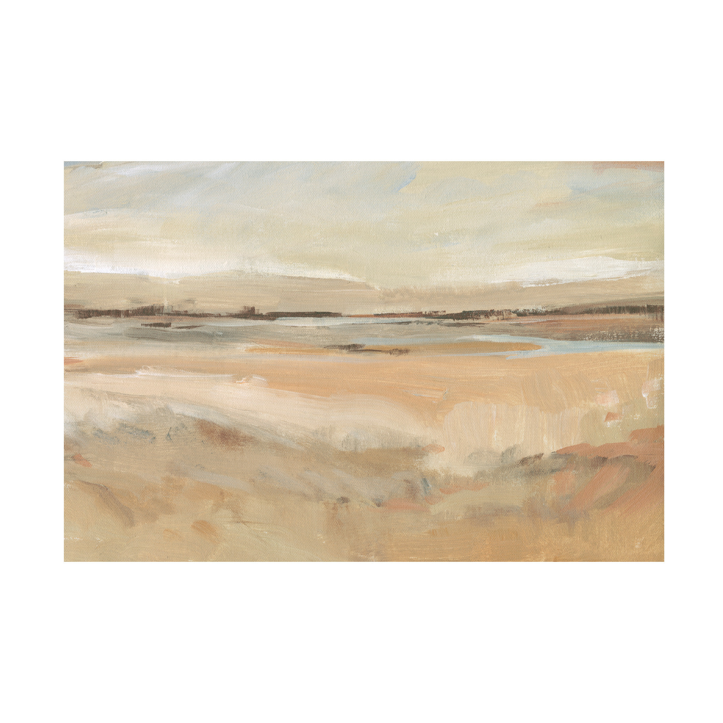 Ivy Bronx Earth Tone Landscape II by Tim O'Toole - Wrapped Canvas Print ...