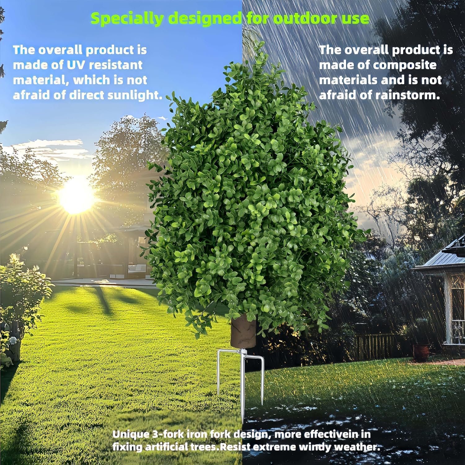 Red Barrel Studio® Boxwood Topiary Bush -Artificial Topiary For ...