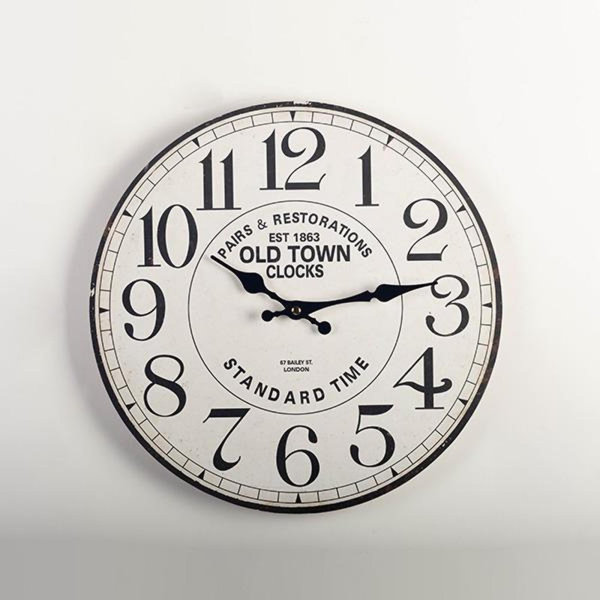 Wildon Home® Nalio Old Town Clocks Wall Clock | Wayfair