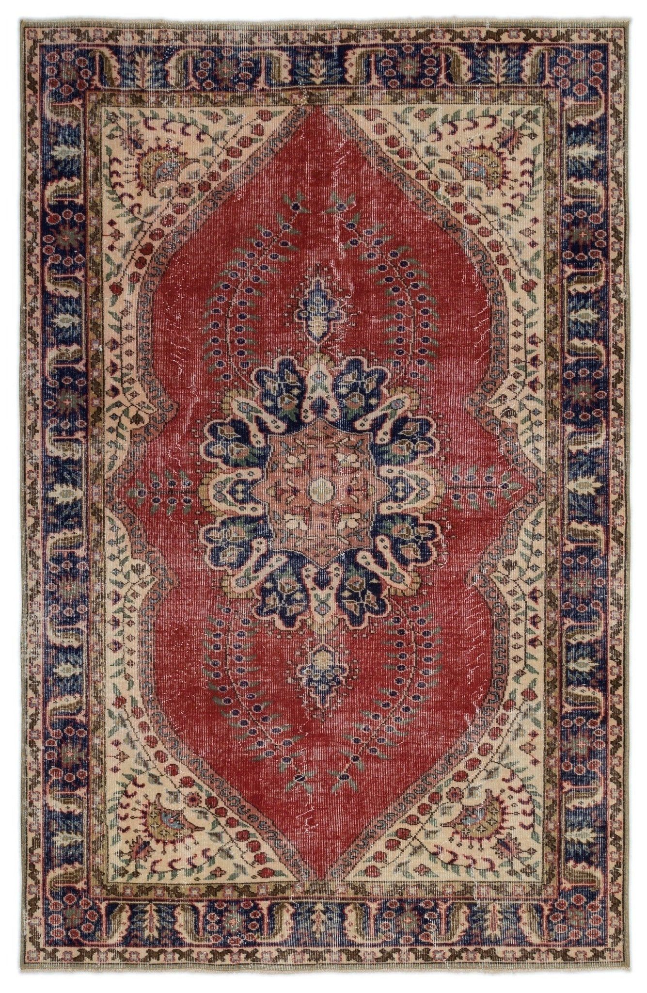 Lofy Rectangle Vintage Rectangle 5'8" X 8'10" Area Rug | Wayfair