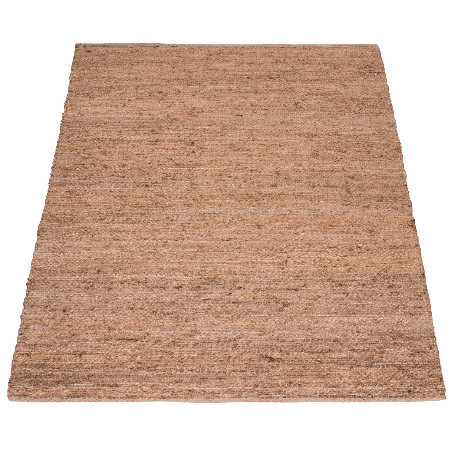 Dovecove Rectangle Lavant Solid Color Hand Braided Natural Fibers Area ...