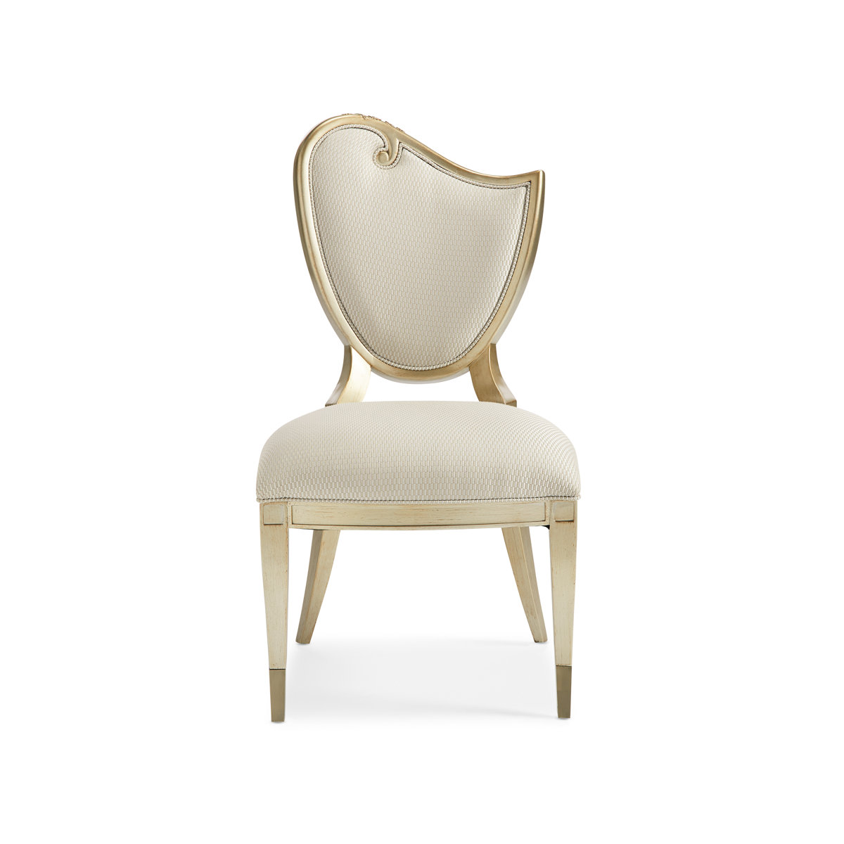 Caracole Compositions Fontainebleau Upholstered King Louis Back Side ...