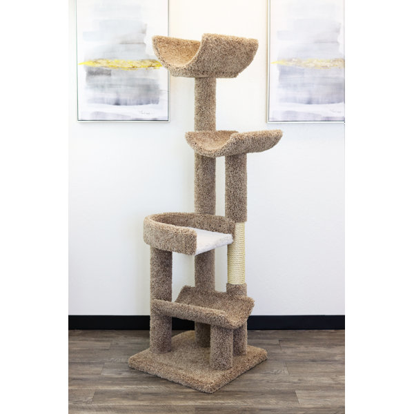 New Cat Condos 63" Staggered Cat Tree & Reviews - Wayfair Canada