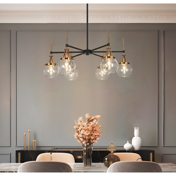 Mercer41 Loram 6 - Light Dimmable Chandelier | Wayfair