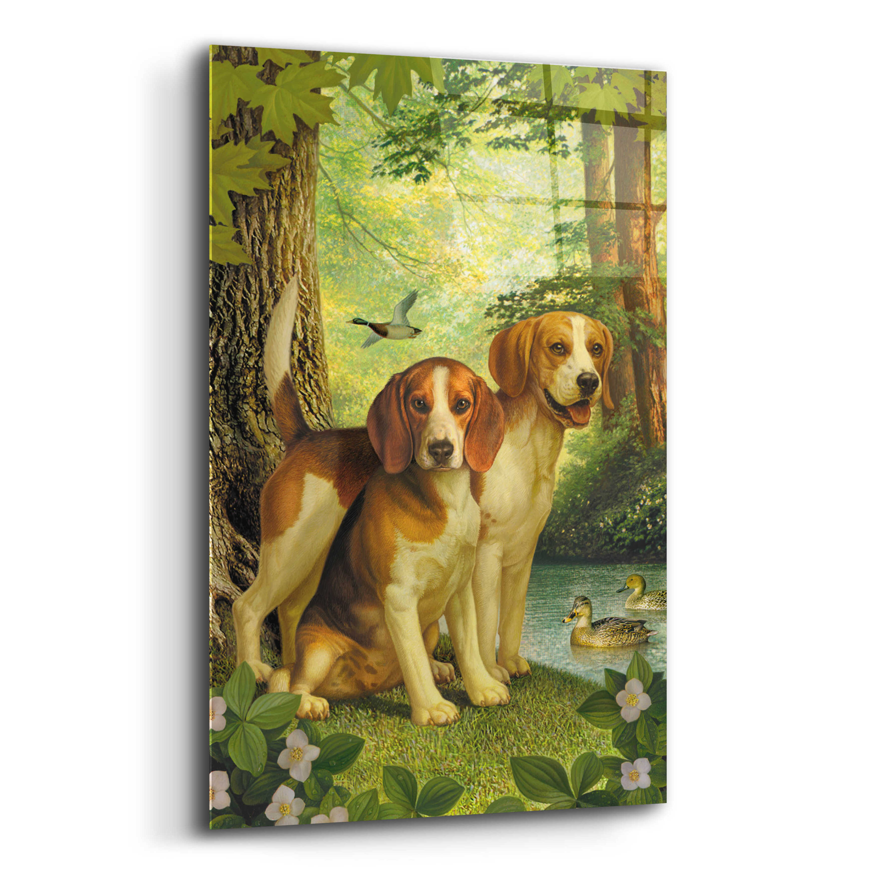 Winston Porter Beagles And Duck by Dan Craig | Wayfair