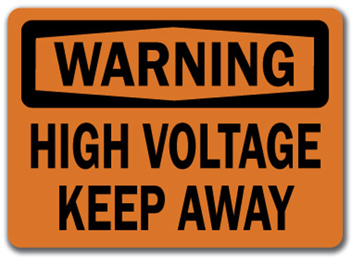 SignMission Warning - High Voltage Keep Away Sign | Wayfair