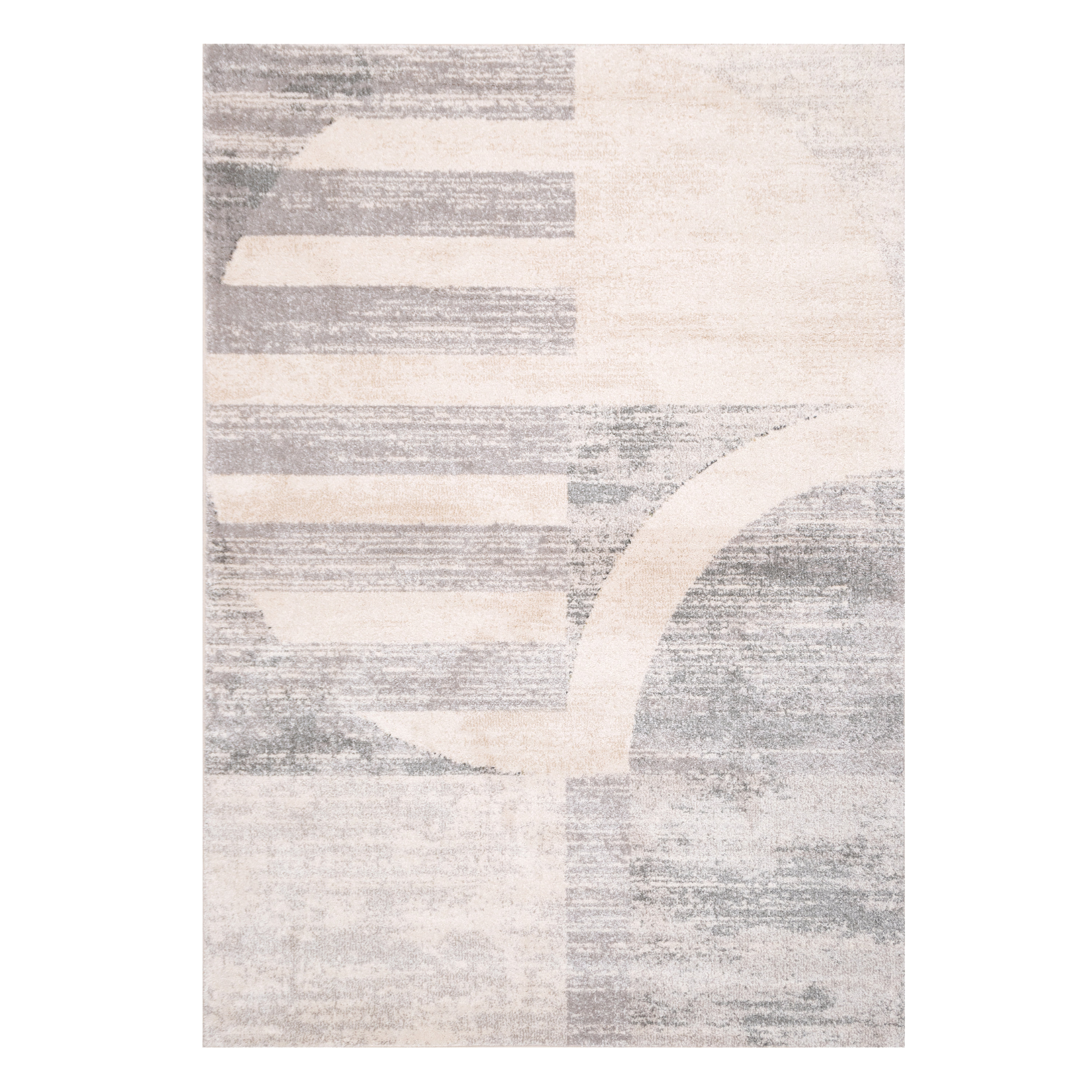 Ebern Designs Jademarie Atomic Aura Grey Stain and Fade Resistant Area ...