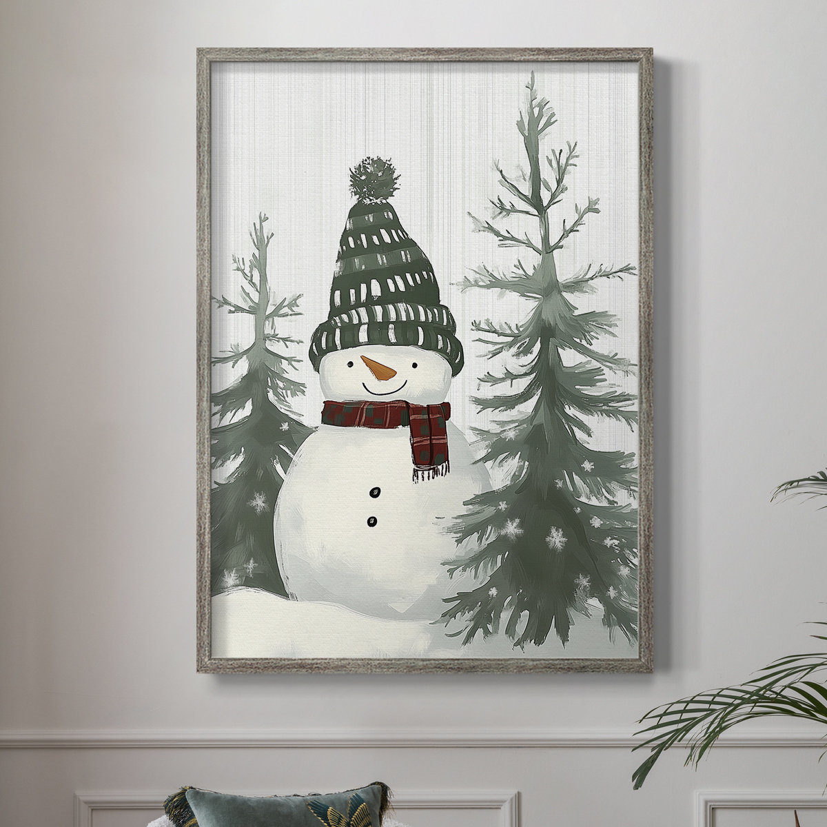 The Holiday Aisle® Christmas Holiday Art CMXIII Framed Print - Solid ...