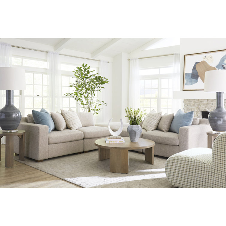 Alder & Tweed Connor Solid Wood 3 Legs Coffee Table | Perigold