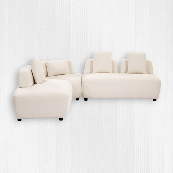 Latitude Run® Aliviah 3 - Piece Upholstered Sectional | Wayfair
