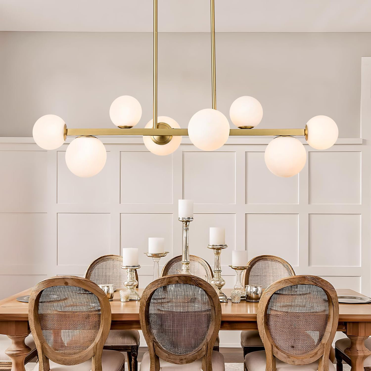 Mercer41 Dining Room Light Fixture Over Table, Mid Century Chandeliers ...