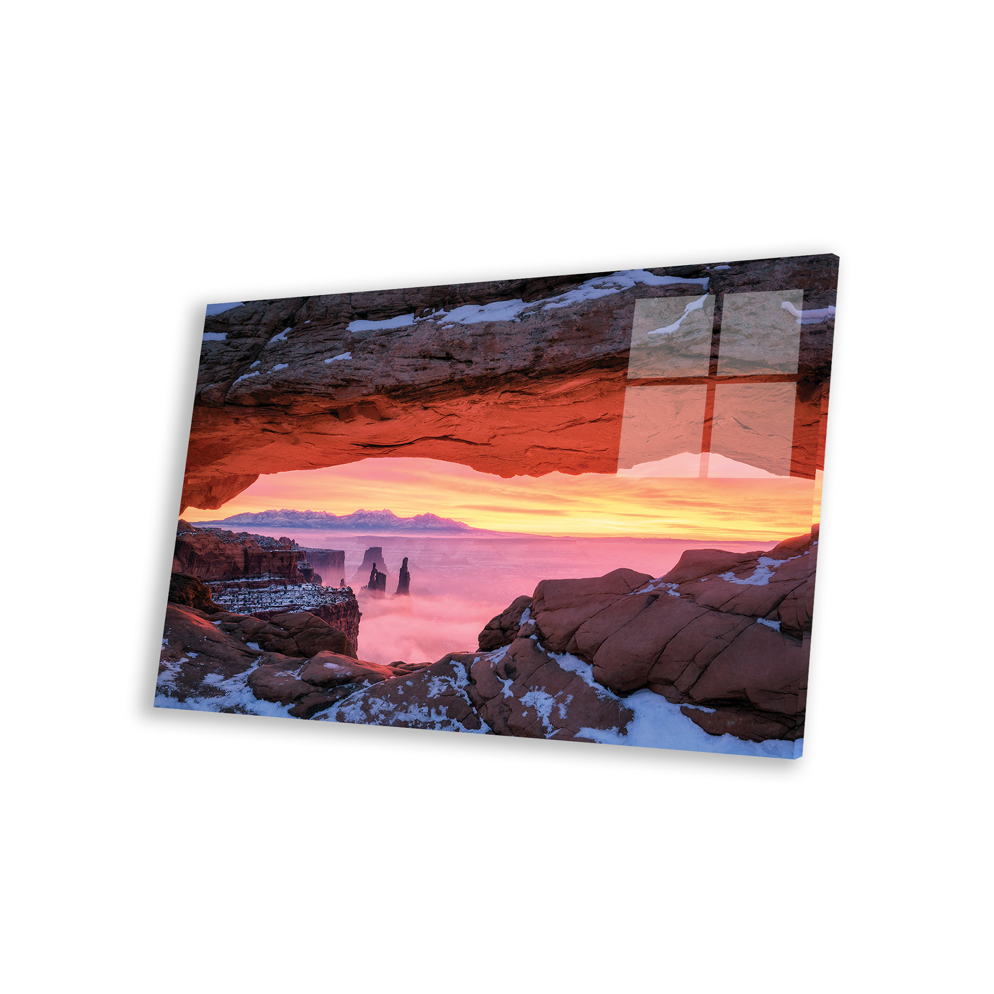 Millwood Pines Burning Sunrise At Mesa Arch Print On Acrylic Glass ...