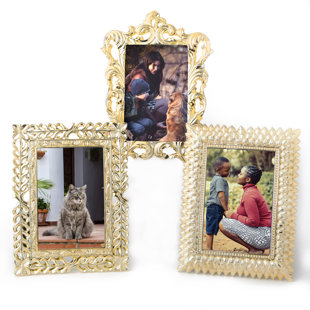 Gold Picture Frames You'll Love | Wayfair