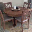 Laurel Foundry Modern Farmhouse® Ebbert Upholstered Cross Back Side ...