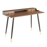 Walnut Desks You'll Love | Wayfair
