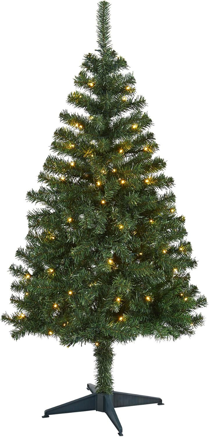 Winston Porter Artificial Northern Tip Pine Christmas Tree With LED ...