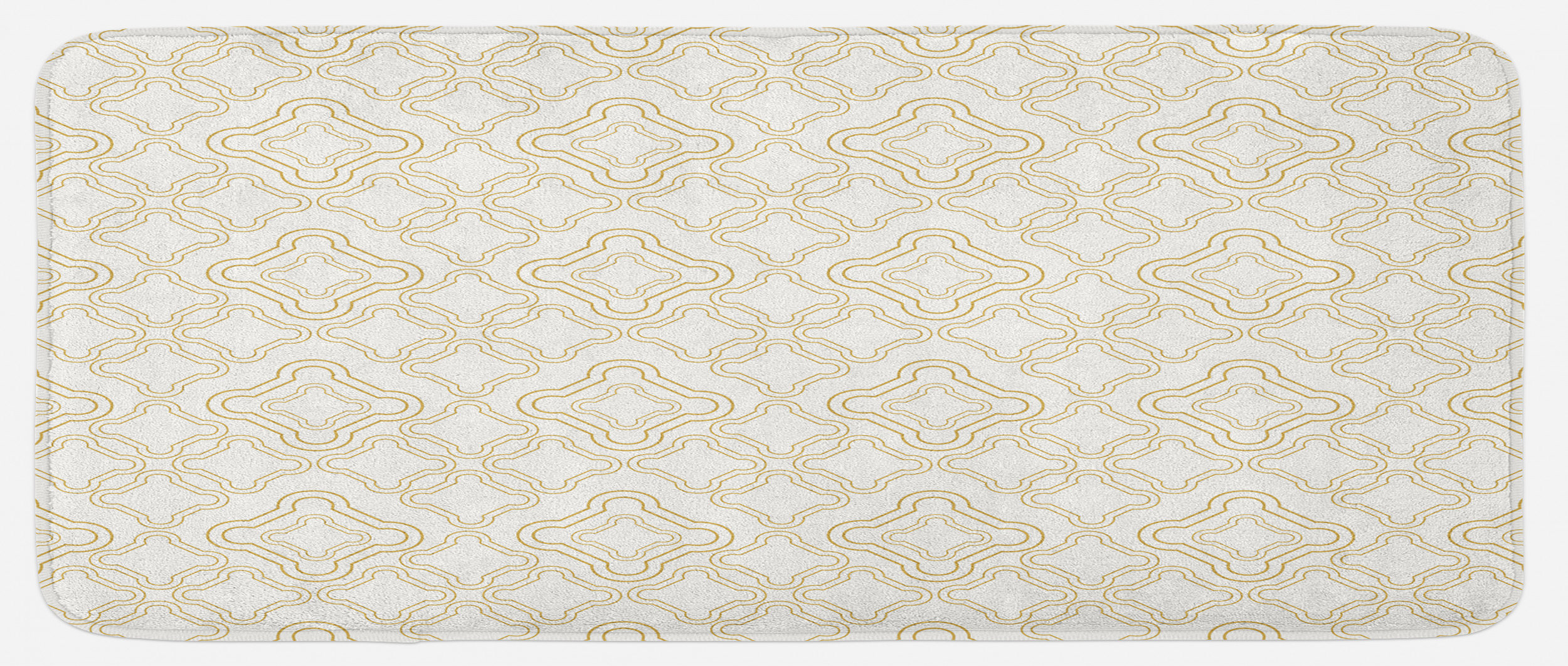 East Urban Home Geometric Shabby Form Motif With Classic Effect Rococo ...