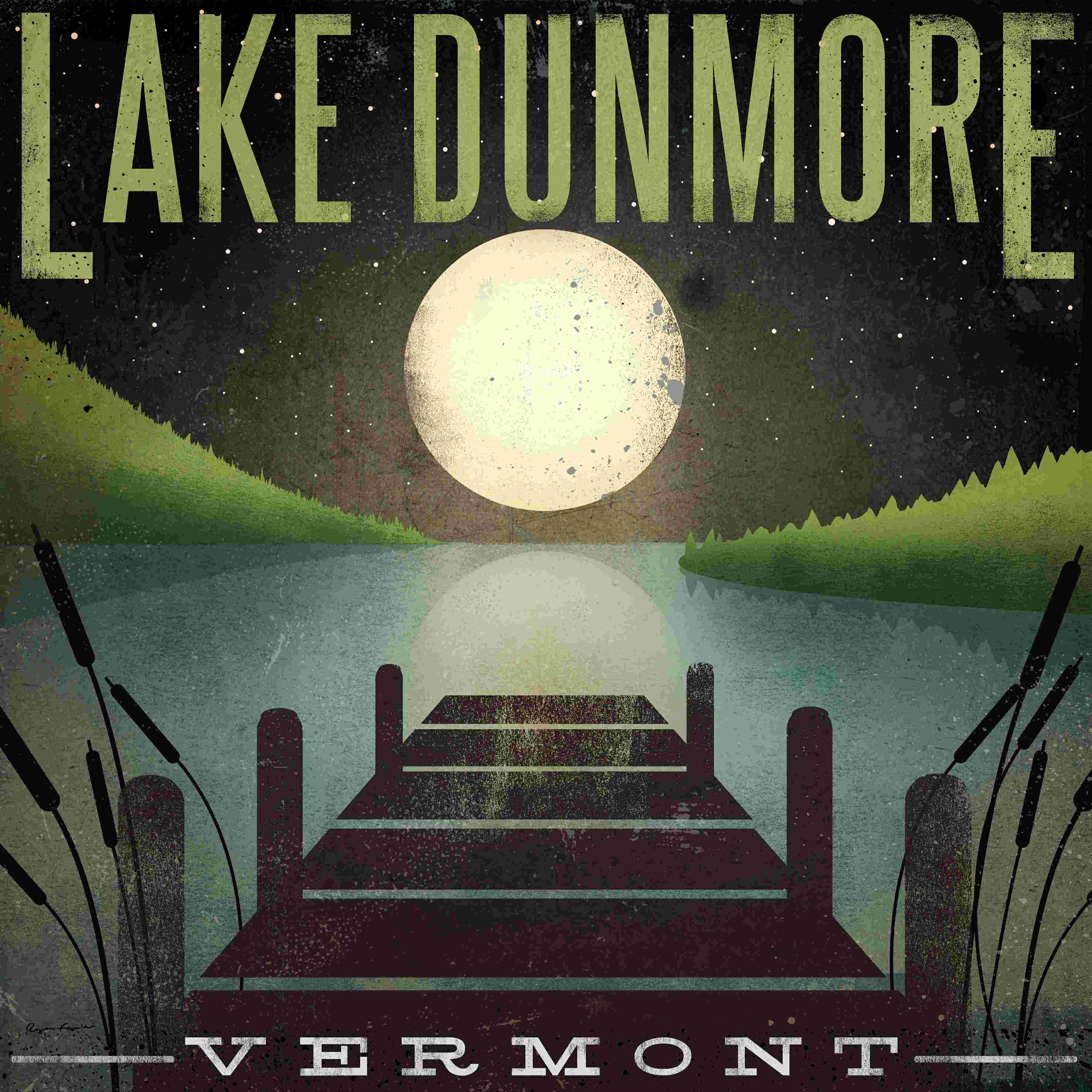 Trinx Lake Dunmore Dock Black/Green | Wayfair