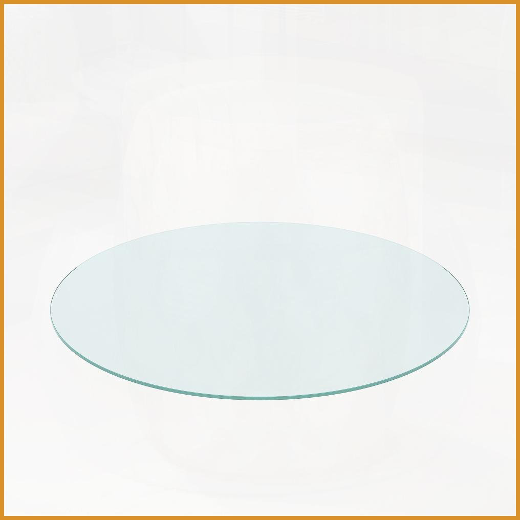 Wrought Studio™ 24 Inch Round Tempered Glass Coffee Table Top – 1/4 ...