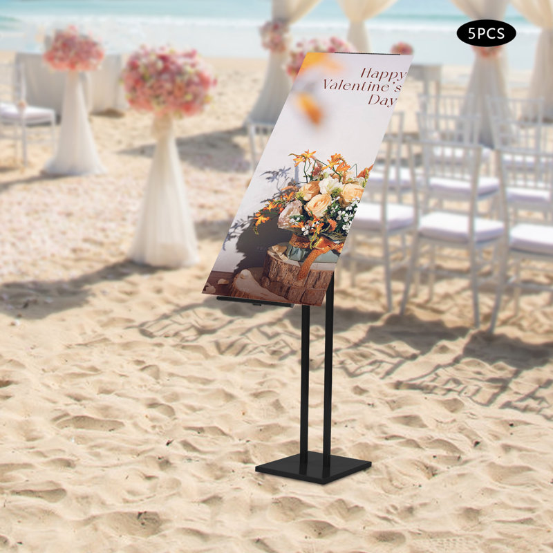 FRONG Angle and Height Adjustable Floor Poster Frame | Wayfair