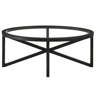 George Oliver Modern Simple Coffee Table With Tempered Glass Top And ...