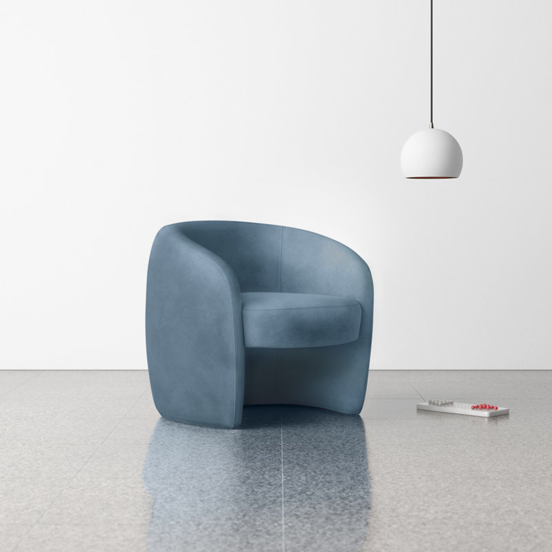 AllModern Kearney Upholstered Barrel Chair & Reviews | Wayfair