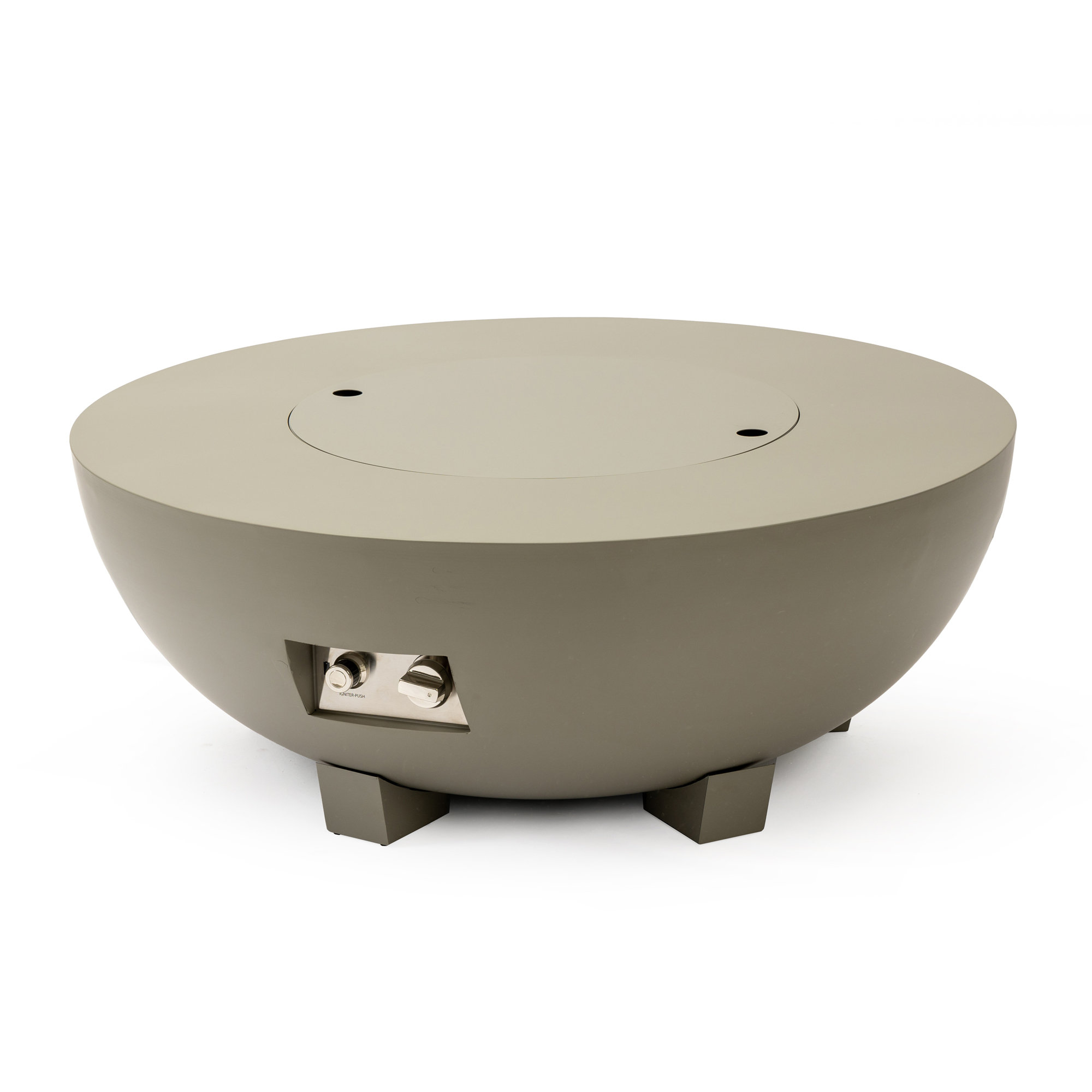 Latitude Run® Round Iron Fire Pit Table - Wayfair Canada