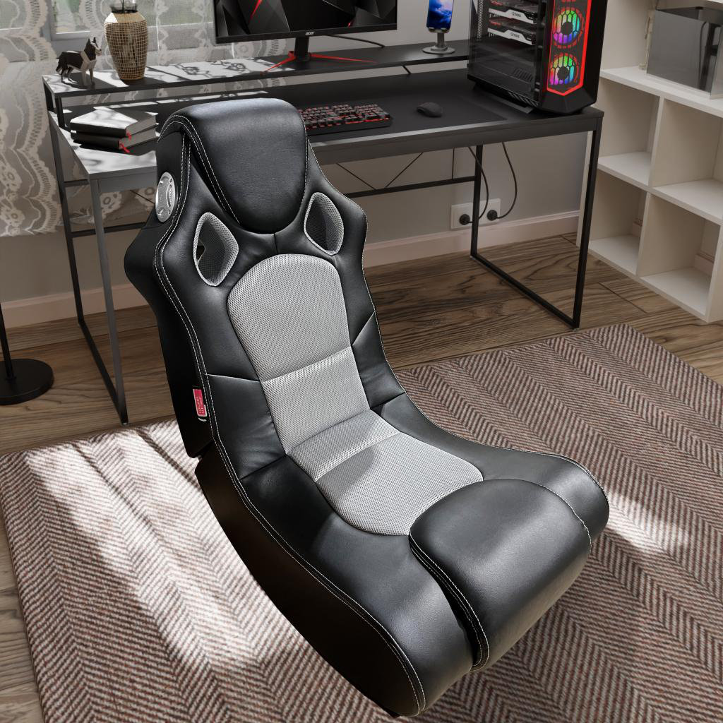 Inbox Zero Rocker Game Chair with Built-in Speakers | Wayfair