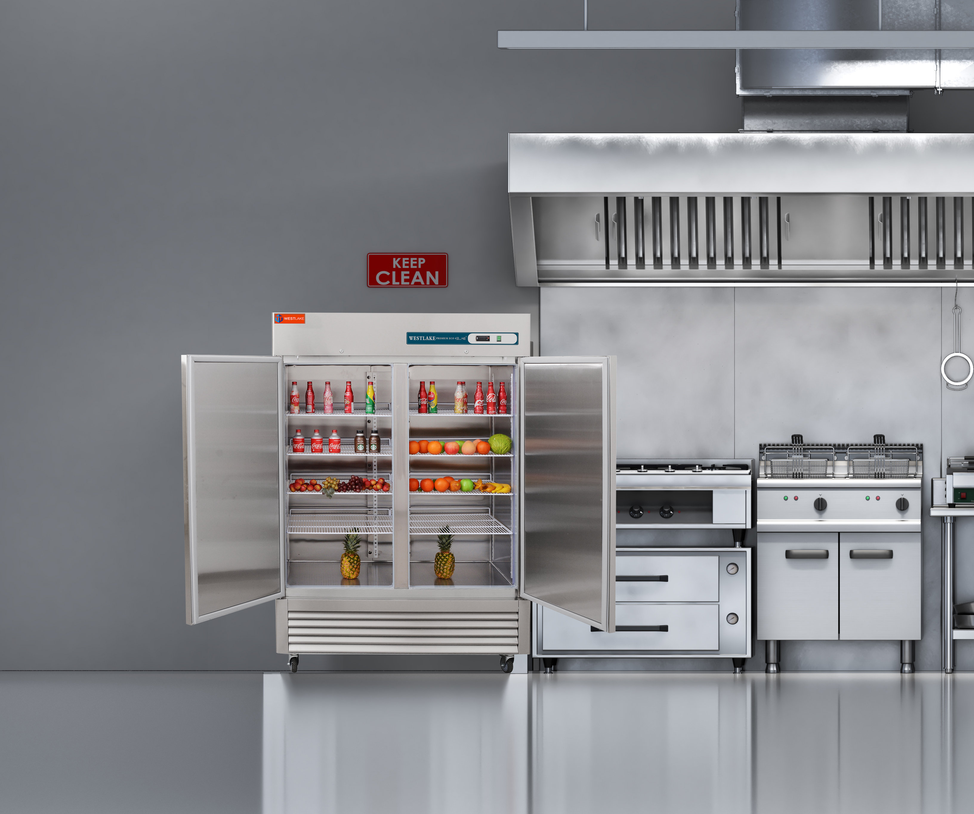 Jeremy cass 49 cu. ft. Reach-in Regrigerator - Wayfair Canada