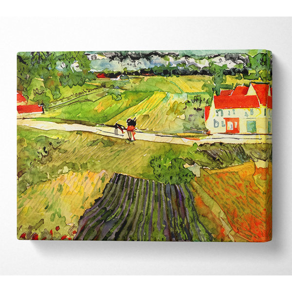 ClassicLiving Van Gogh Landscape With Carriage And Train In The ...