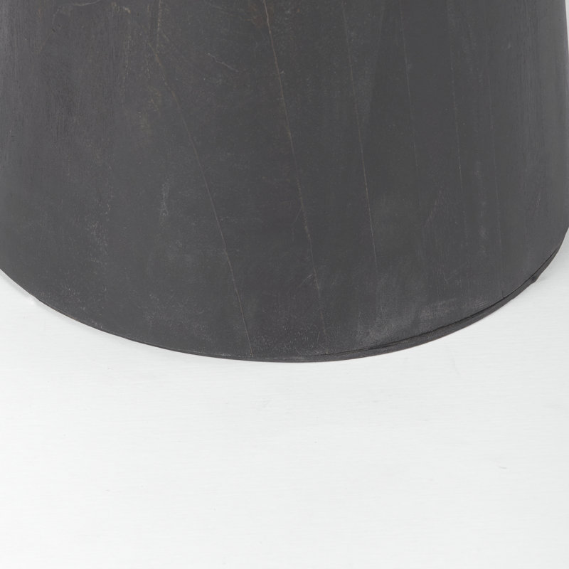 Latitude Run® Counter Height 32" Mango Solid Wood Pedestal Dining Table ...