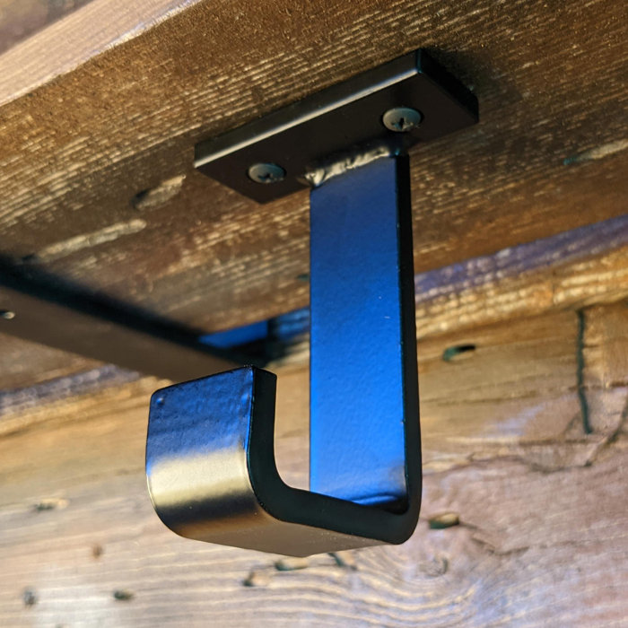 Rebrilliant Lysis Craftsman Undermount Cabinet Shelf Single Hook | Wayfair