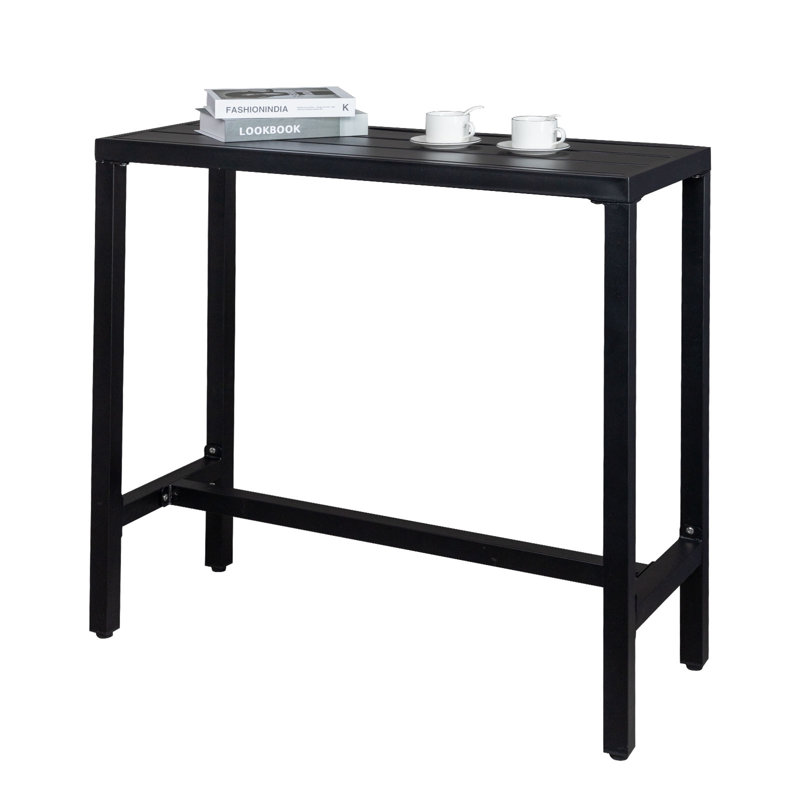 Lark Manor™ Rogin Iron Bar Table & Reviews | Wayfair