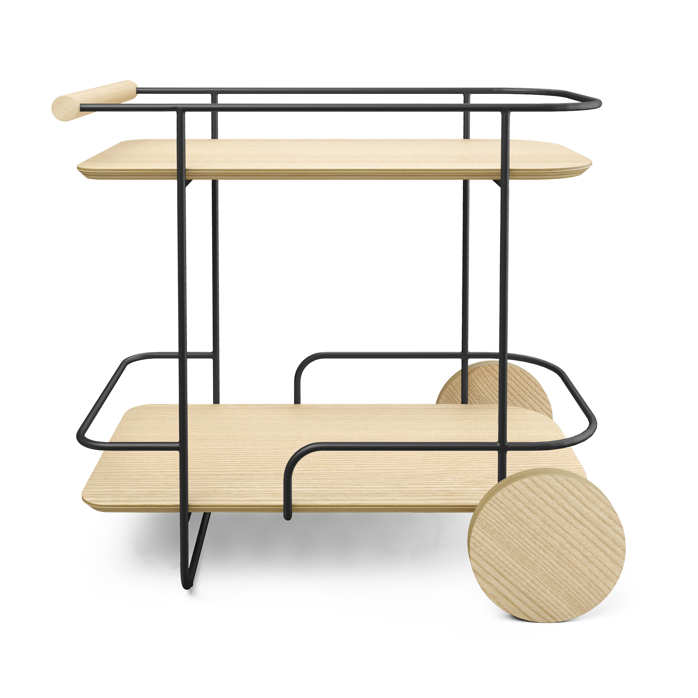 Gus* Modern Arcade Bar Cart | AllModern