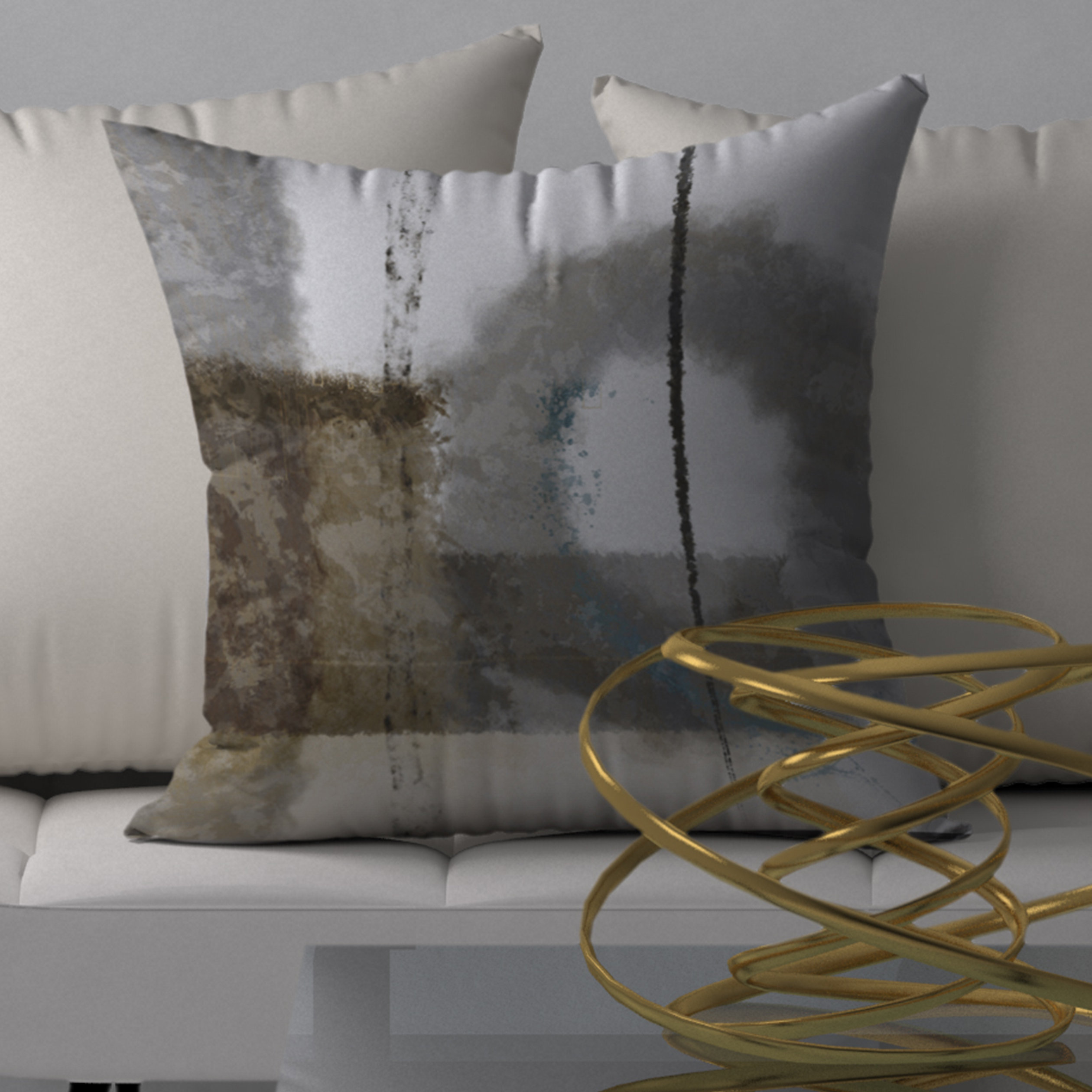 LeRoi Products Wonderful Eye-Catching Square Pillow Cover & Insert ...