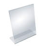 Azar Displays Angled L-Shaped Sign Holder Frame with Slant Back Design ...