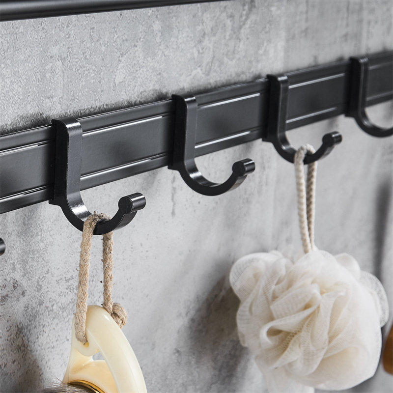 Rebrilliant Aluminum Wall-Mounted Drying Rack & Reviews | Wayfair