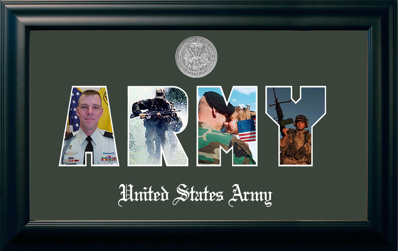 Patriot Frames Army Collage Picture Frame | Wayfair