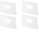 Latitude Run® Gislind Integrated LED Metal Step Light Pack & Reviews ...