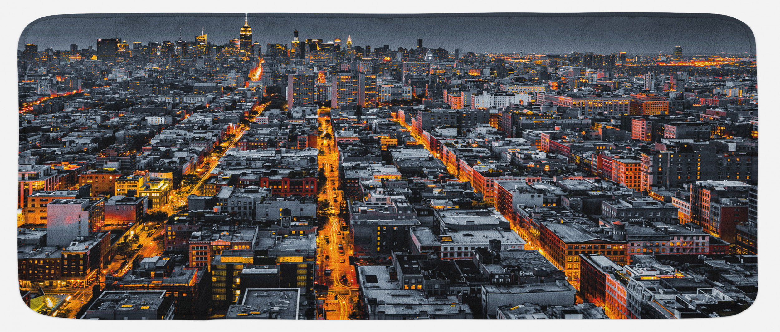 East Urban Home Avenues Converging Towards Midtown In New York America ...