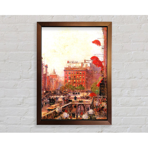 Bright Star Broadway And Fifth Avenue by Childe Hassam - Single Picture ...