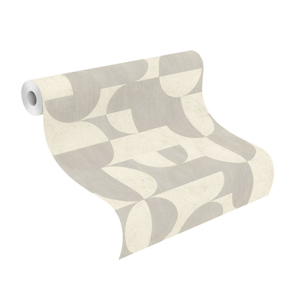 AllModern Geometric Roll | Wayfair