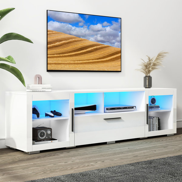 Wrought Studio Halayna 70'' W Storage Credenza | Wayfair