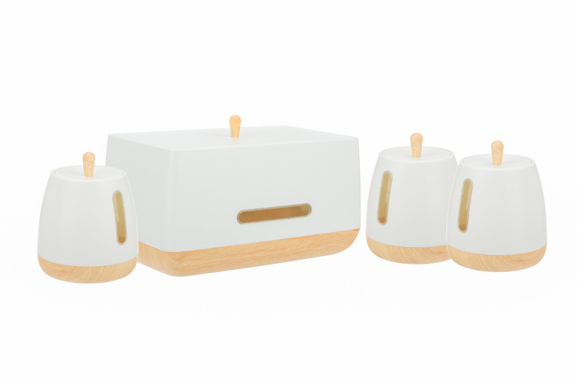 Prep & Savour Honora 4 Piece Kitchen Canisters Set | Wayfair